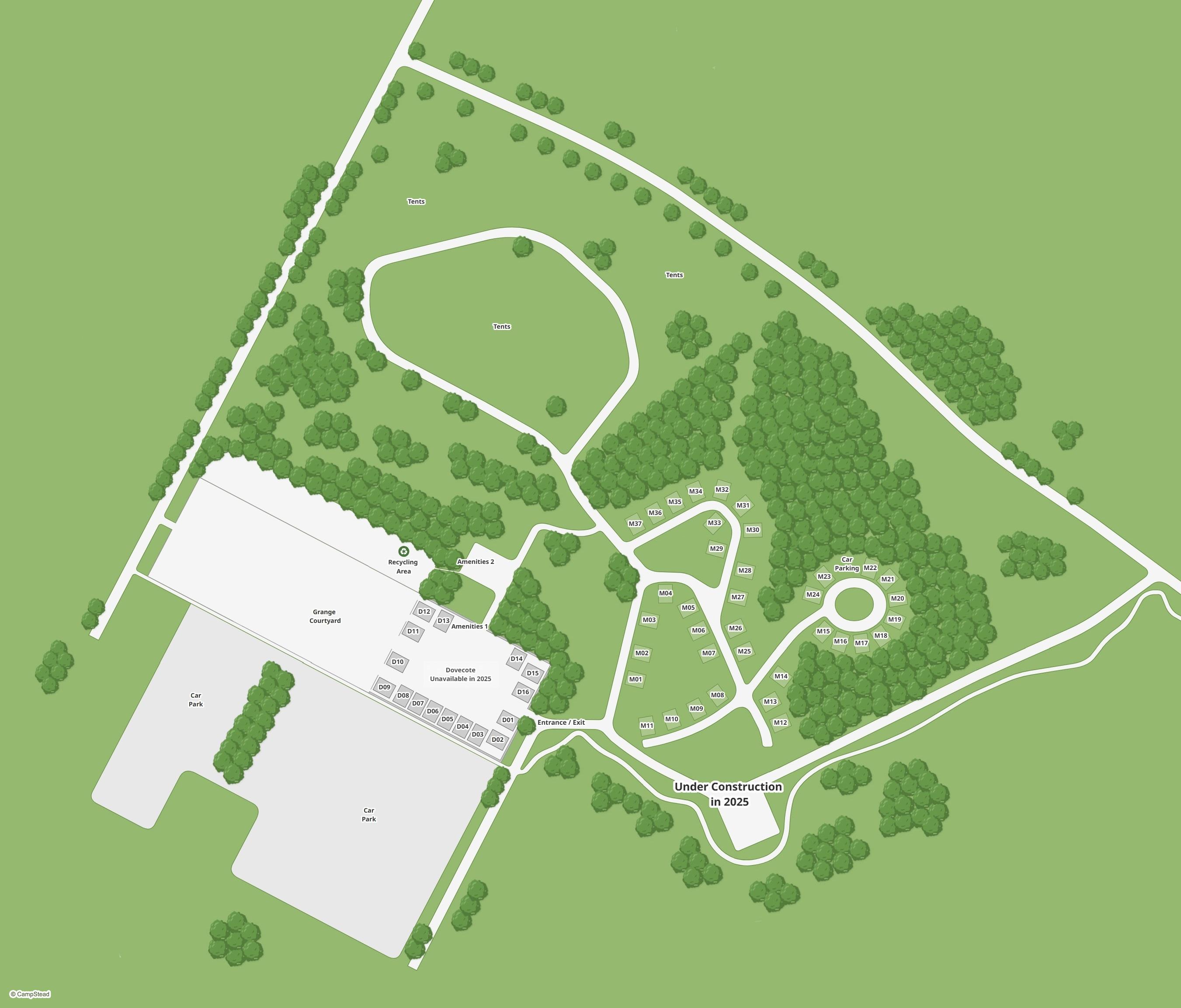 Castlewellan Forest Park | Site Map